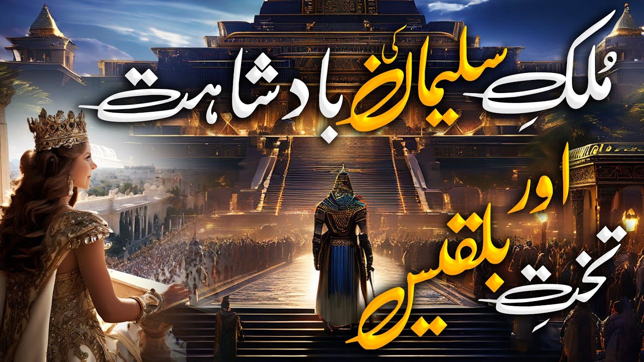 Story of Hazrat Suleman | Malka Bilqees | Malika Balqees Ka Takht ...
