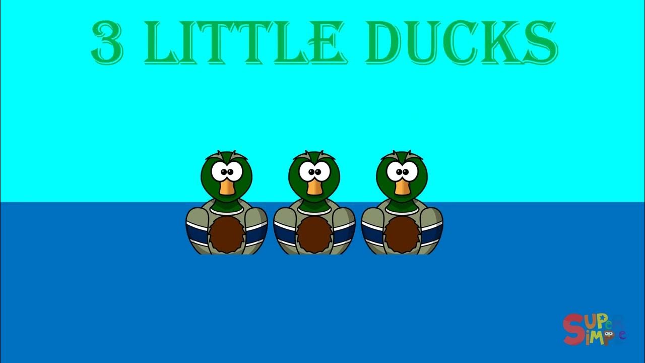 5 Little Ducks Super Simple Songs - YouTube