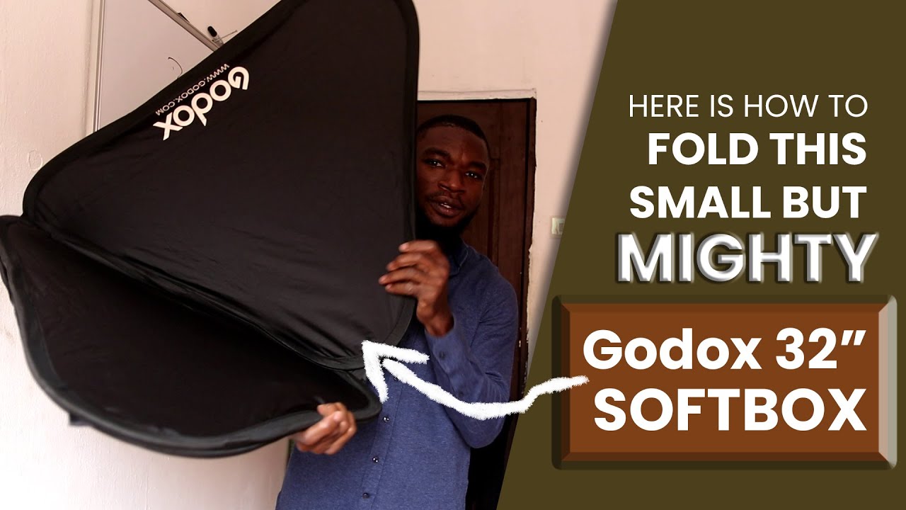 Godox 32 inches softbox | How to Fold Godox 80cm Softbox & BONUS Tips - YouTube