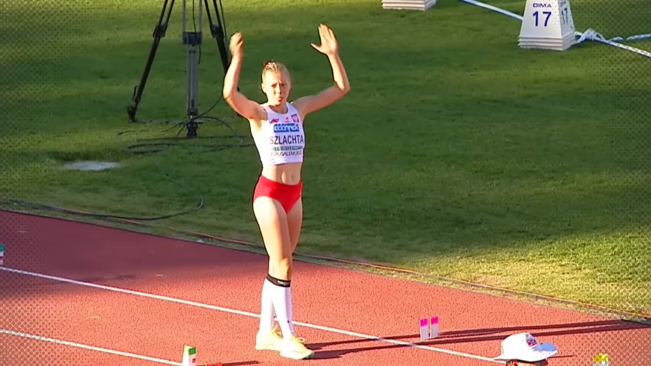 Olga SZLACHTA Women's Triple Jump Final European Athletics U18 ...