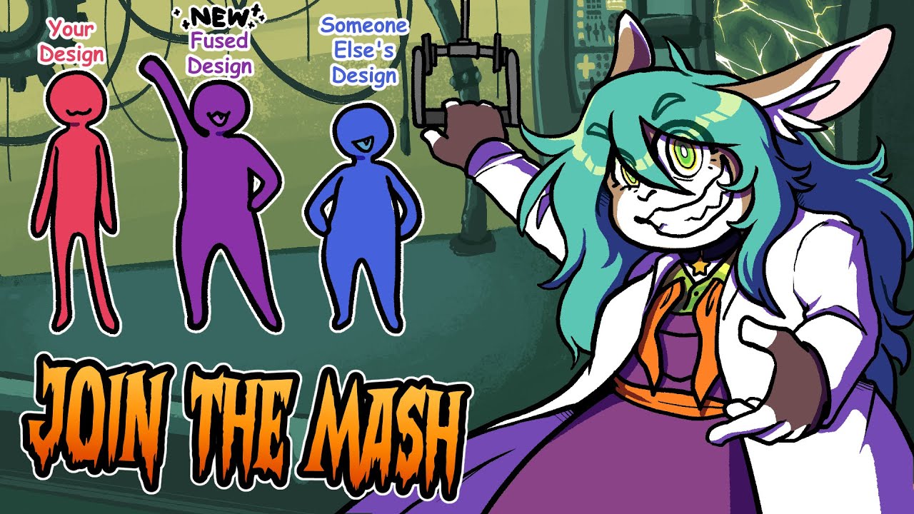 Drawing Character Mashups!!! - YouTube