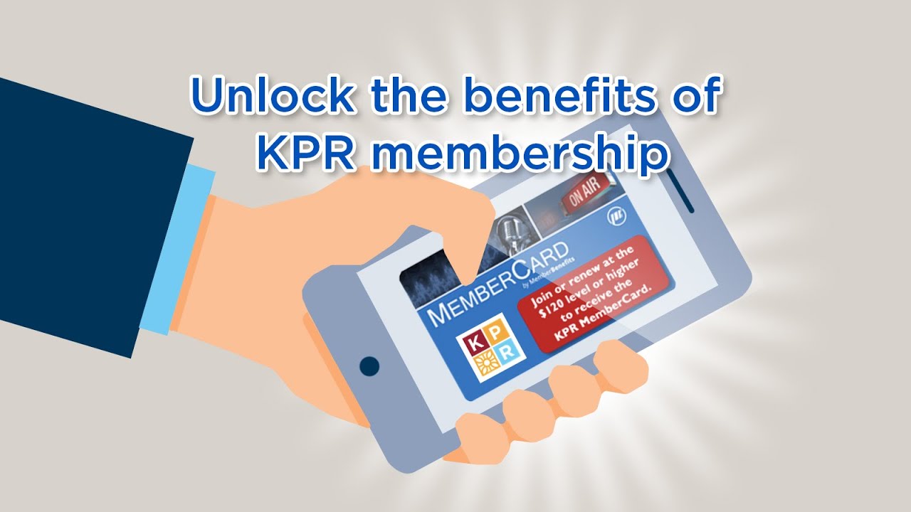 How to use KPR's new MemberCard mobile app - YouTube