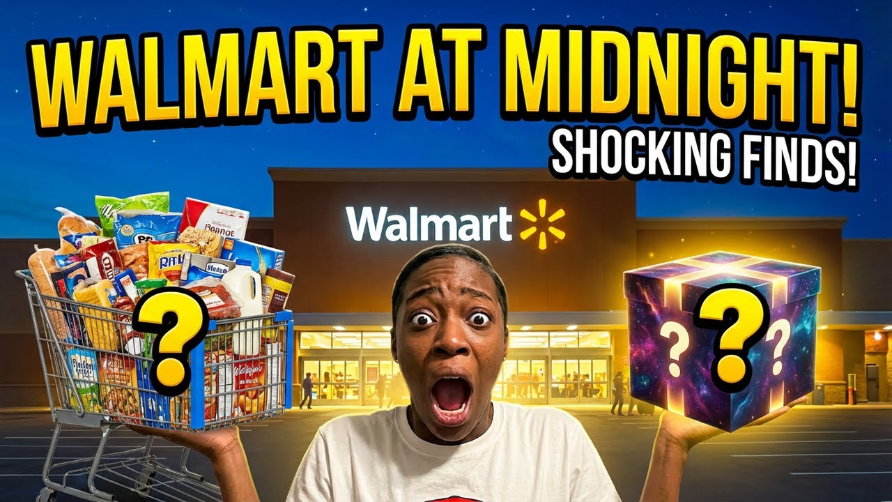 Walmart Late Night Grocery Shopping! 🛒 - YouTube