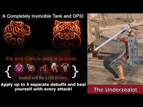 An Immortal Barbarian that can Tank, CC, DPS, and Heal! - The Underzealot - Baldur's Gate 3