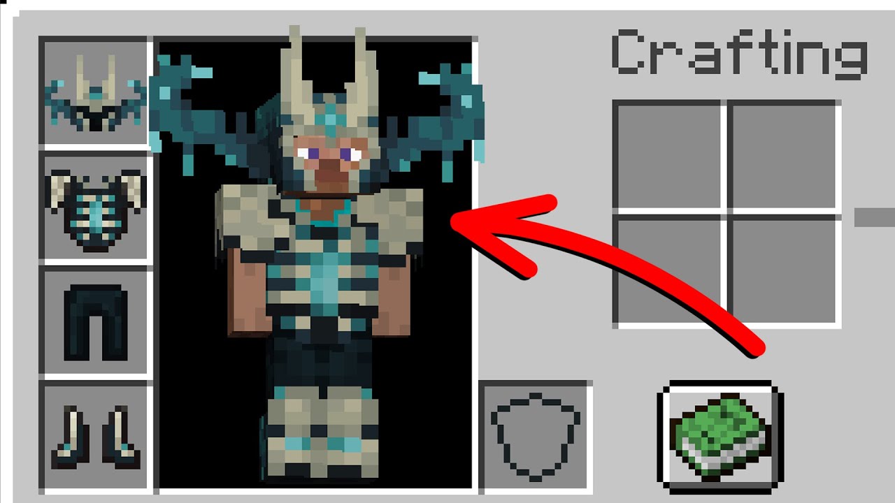 new warden armor in minecraft - YouTube