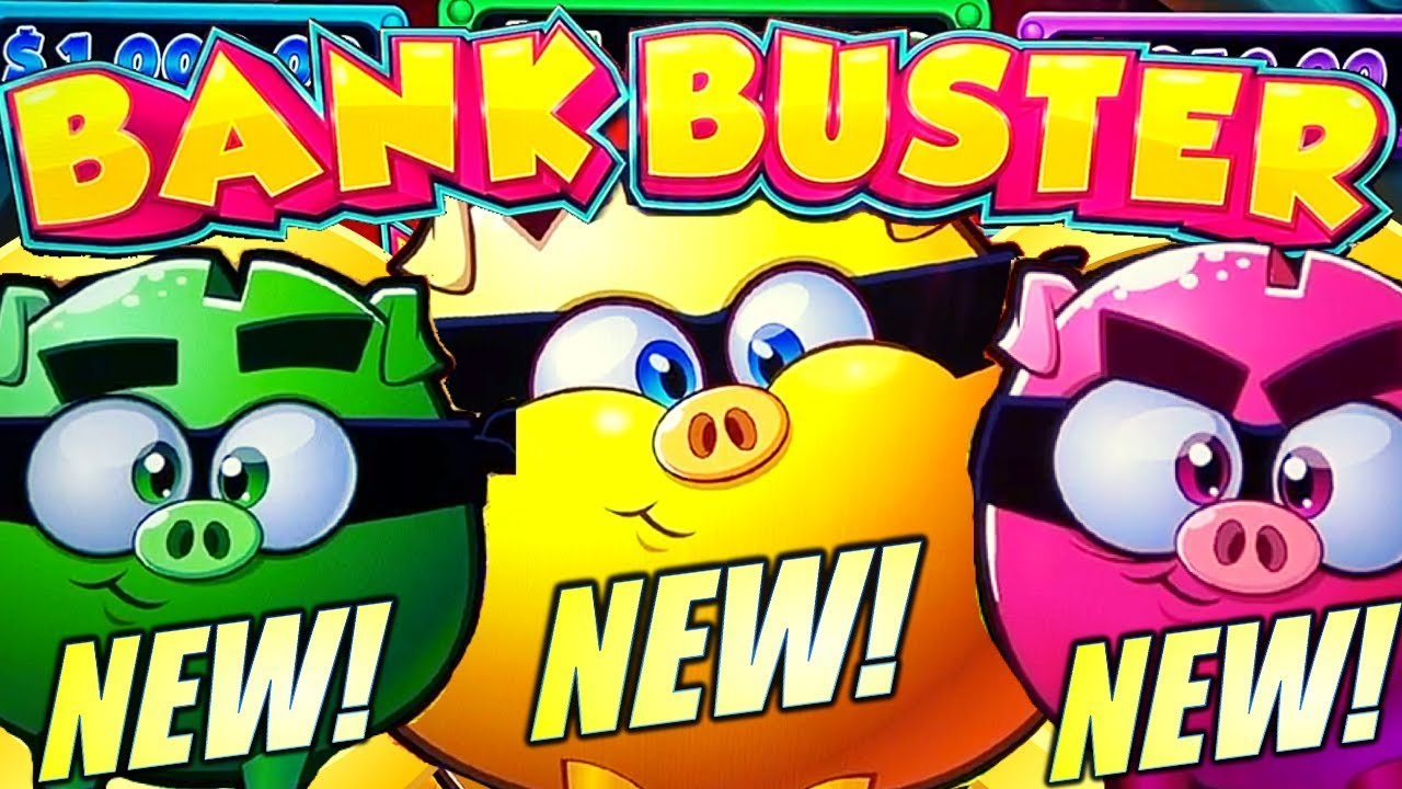 BANK BUSTER SLOT PINK BONUS - YouTube