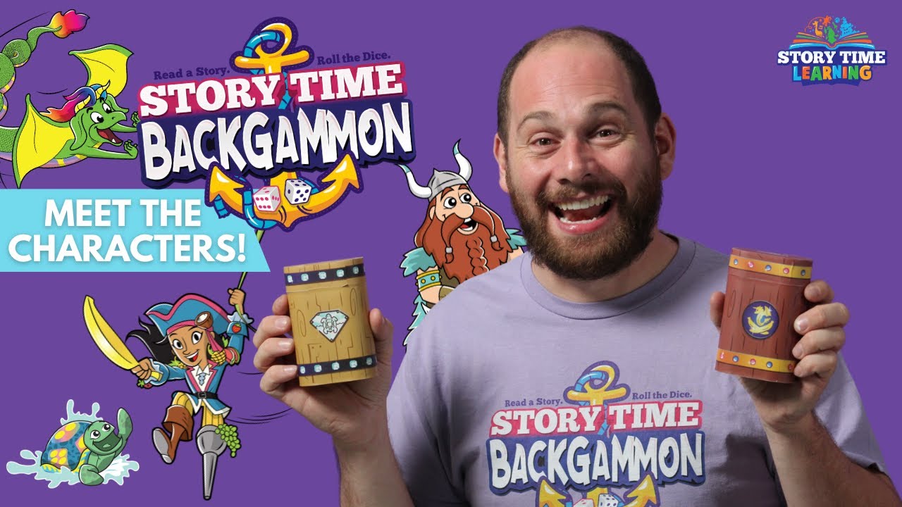 Story Time Backgammon: Meet the Characters! - YouTube