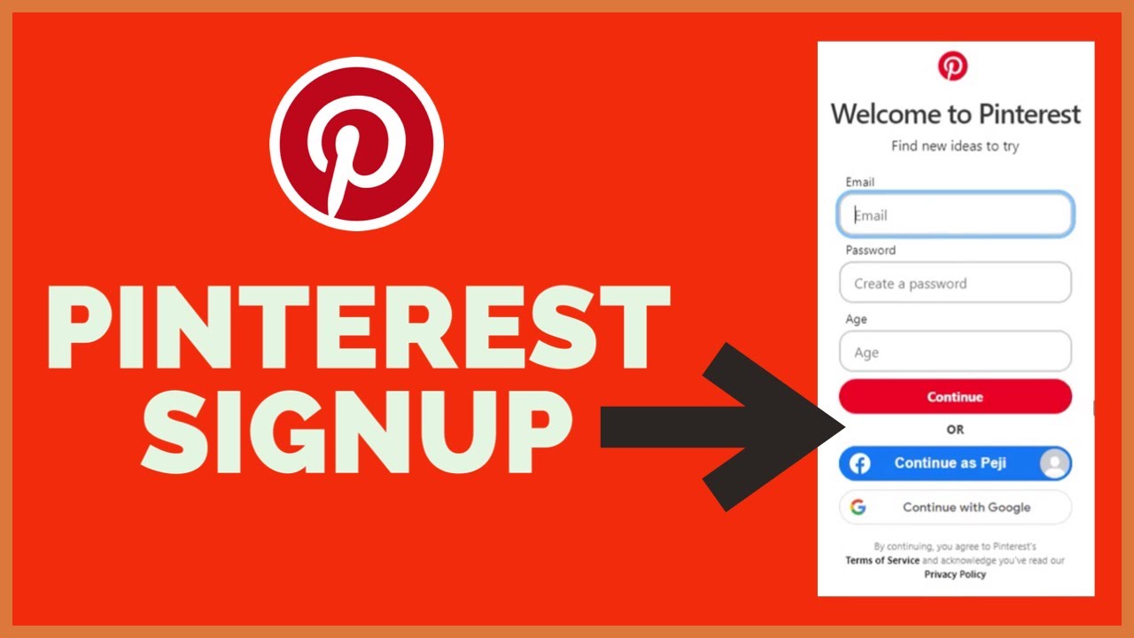 How to Sign-Up Pinterest Account | Register Pinterest Account 2022 ...