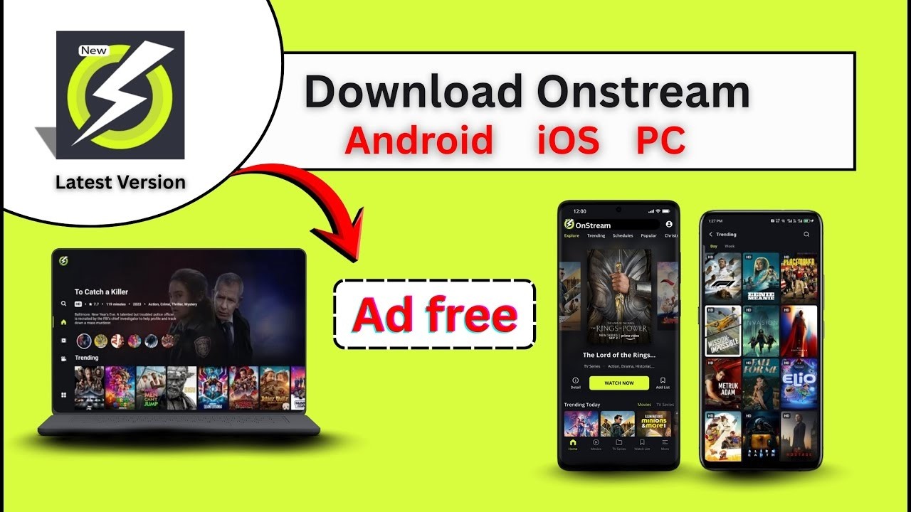 Download Onstream App in Android, PC, & iOS Latest Version - YouTube