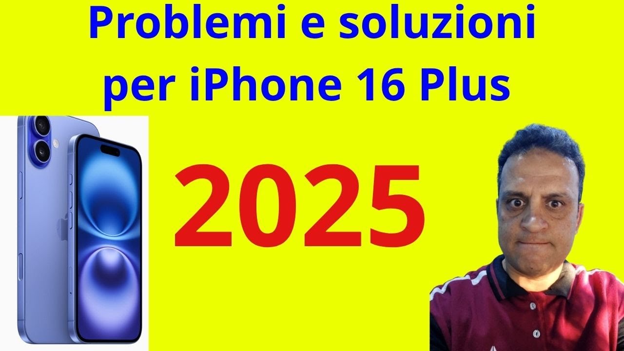 🔥"Problemi comuni dell'iPhone 16 Plus e come risolverli in pochi minuti (da non perdere!)" - YouTube