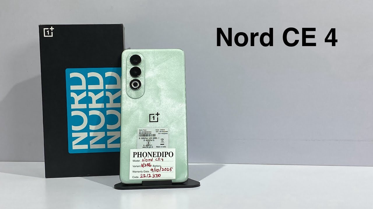 Oneplus Nord CE 4 8GB:256GB Celadon Marble Open Box Condition - YouTube