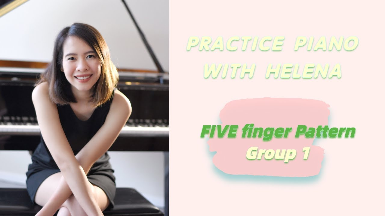 Practice Piano with Helena: Five Finger Pattern Group1 : C, G, F Major ...