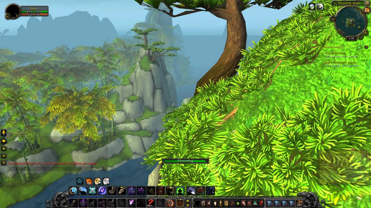 Mists of Pandaria Beta - Jade Forest Revamp, Npc's and Textures - YouTube