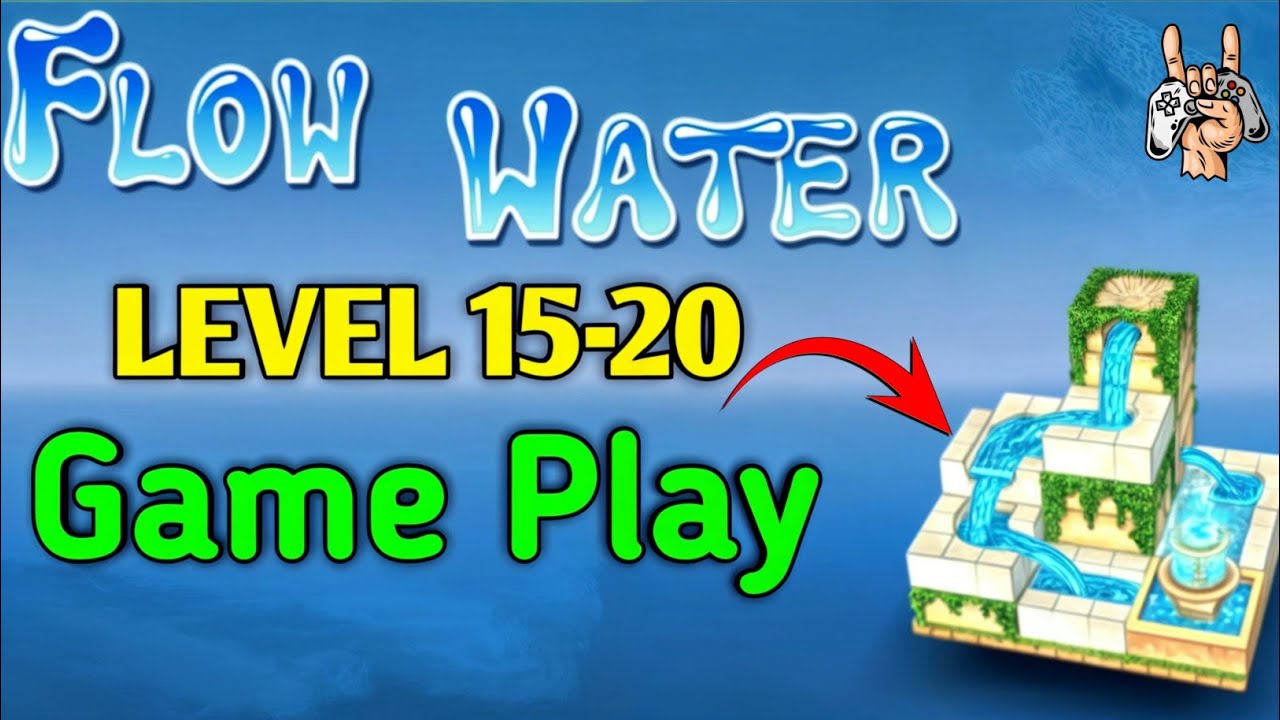 Flow Water Game Navigating 15-20 Levels of Aquatic Adventure! - YouTube