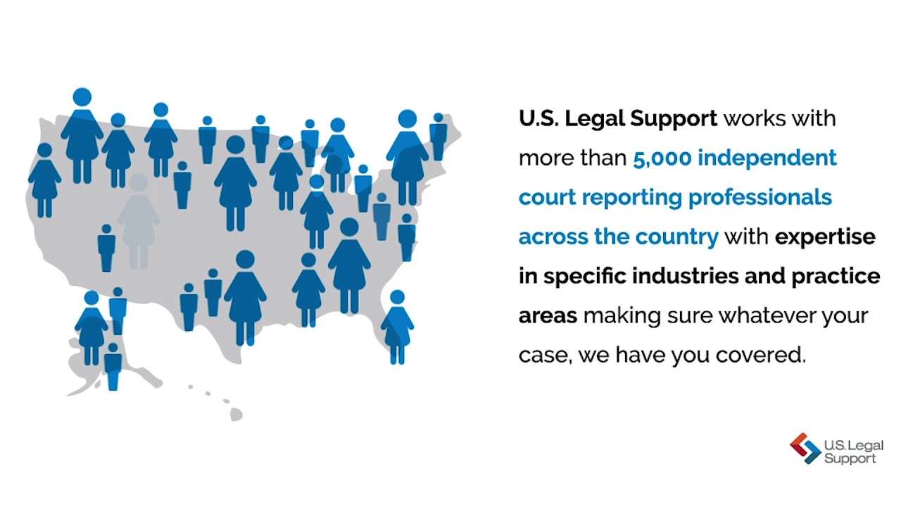 U.S. Legal Support: Court Reporting is in our DNA - YouTube