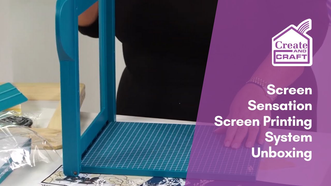 Screen Sensation Unboxing with Stephanie Weightman | Screen Printing ...