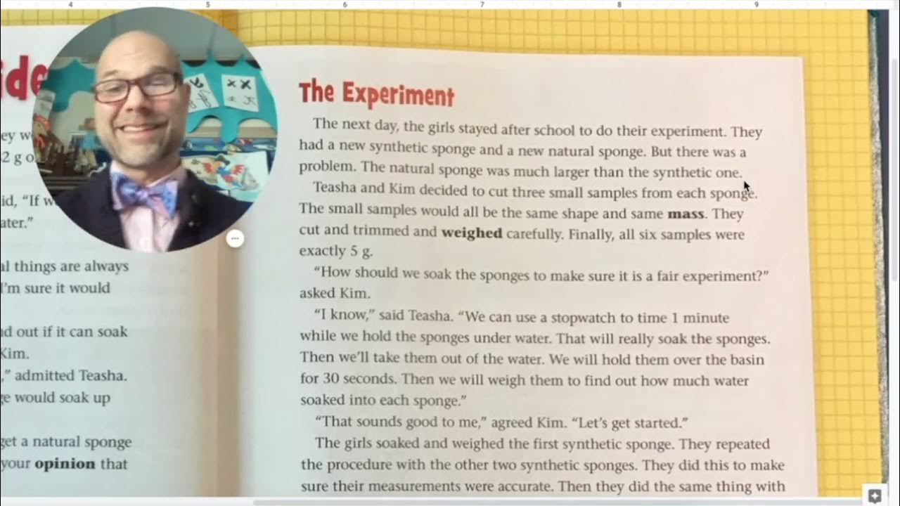 "Opinion vs Evidence" (pages 10-11) 3rd Grade Foss Science Textbook ...