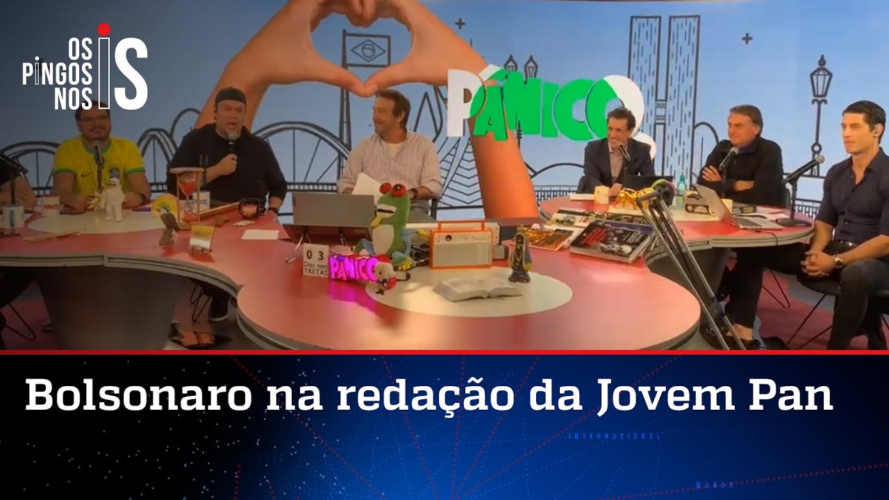 EXCLUSIVO: Os bastidores da chegada de Bolsonaro ao Pânico da Jovem Pan - YouTube