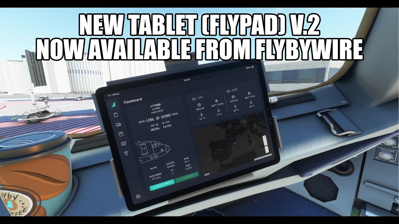 FlyByWire New FlyPad (EFB) Released for A320 NX | MSFS 2020 - YouTube
