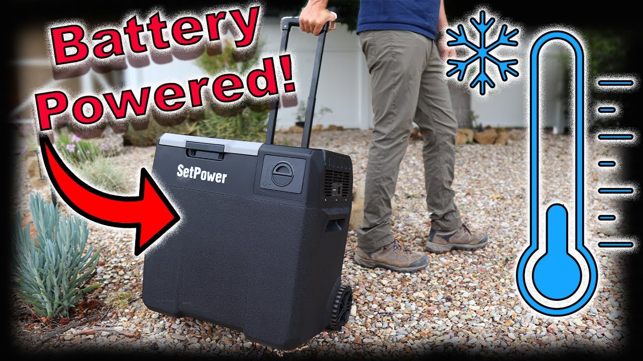 The ONLY Battery Powered Refrigerator - Setpower X50 Review - Is This ...