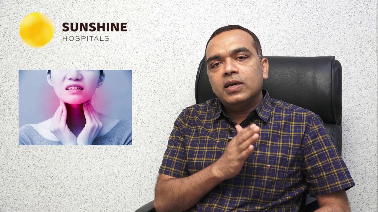Thyroid Awareness | Dr. P. Sudhakar Reddy | Sunshine Hospitals - YouTube