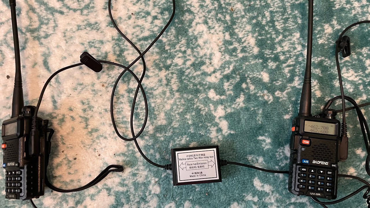 Baofeng UV-5R Portable Temporary GMRS Repeater - Part 1 - Operational ...