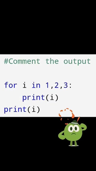 Comment The Output Pythoncoding Python Viralvideo Pythontutorial Coder Coding Codinglife