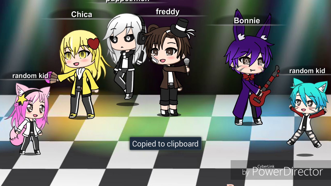 My very first video (gold freddy x puppet/part 1) - YouTube