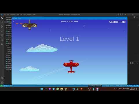my final project in cs50 course with the title "Fighter Planes" and it is a game with lua and ...