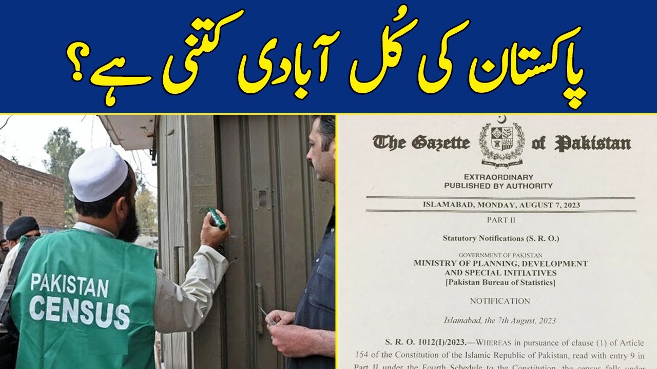 What is the Total Population of Pakistan? | Dawn News - YouTube