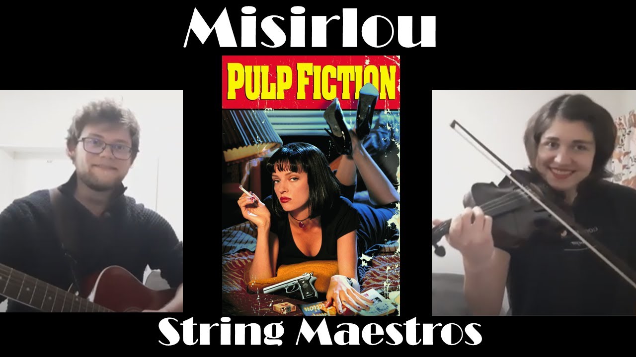 Pulp Fiction (Misirlou)- guitar and violin cover: String Maestros - YouTube