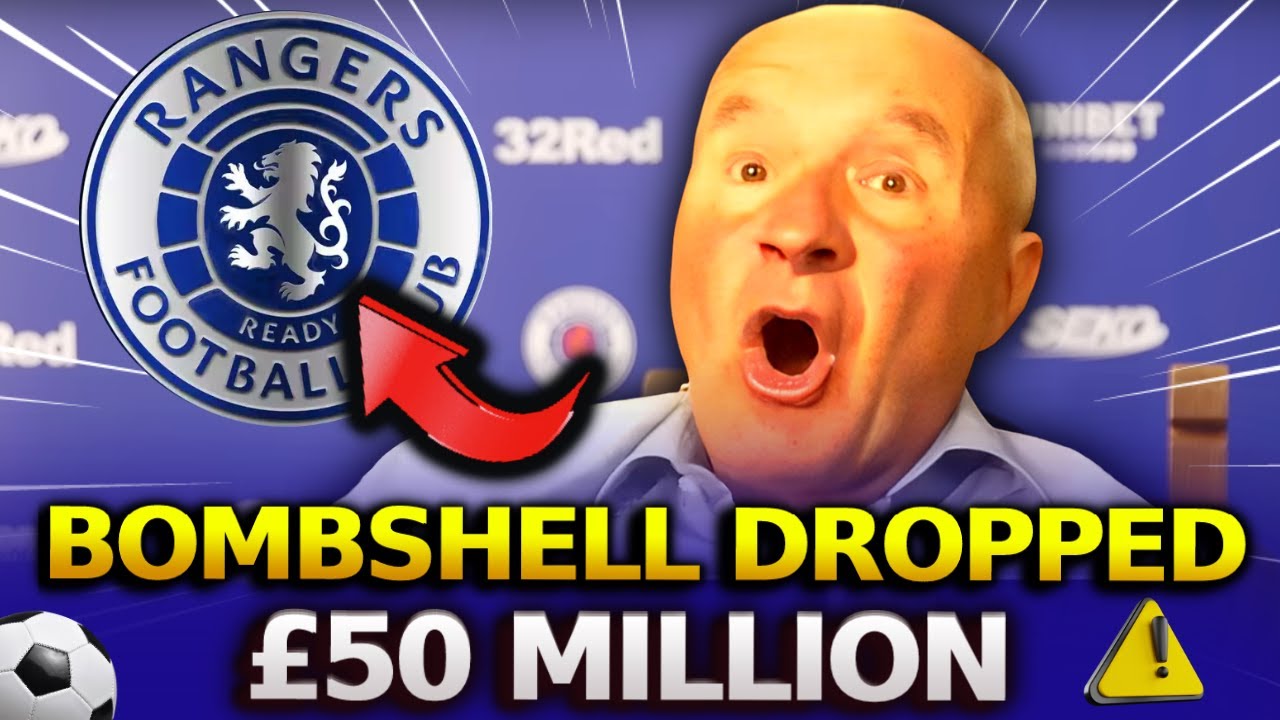 💥BREAKING NEWS ! 🚨 LOOK AT THIS! Shocking announcement !RANGERS FC ...