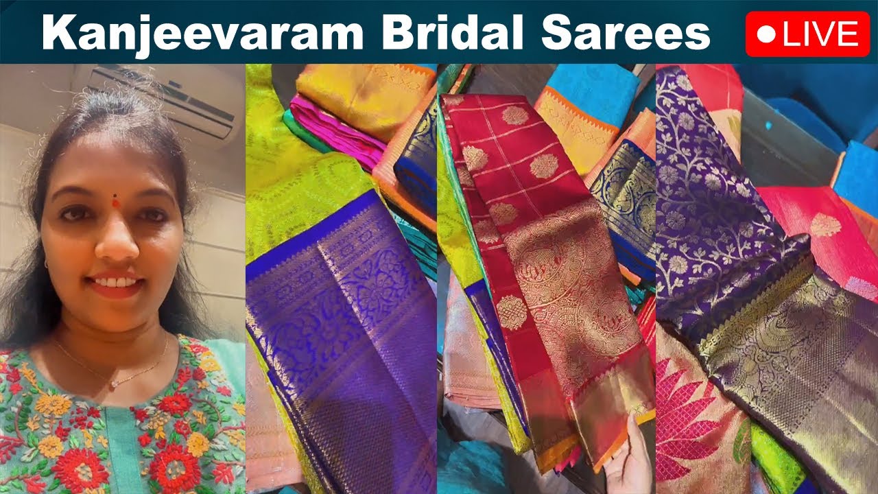 Kanjeevaram Bridal Sarees | SWATHI VELDANDI @brideessentials # ...