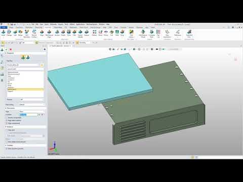 ZW3D for Sheet Metal Design Solution - YouTube