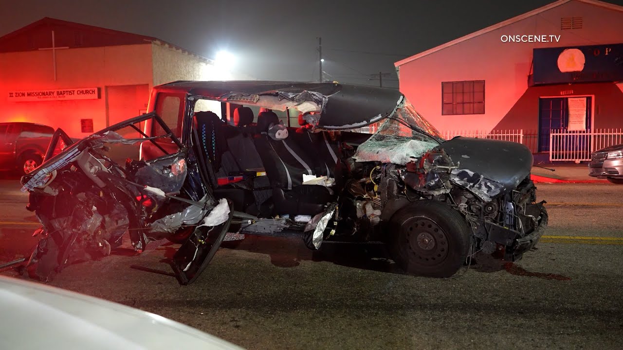 Woman Lucky To Be Alive After Crash - YouTube