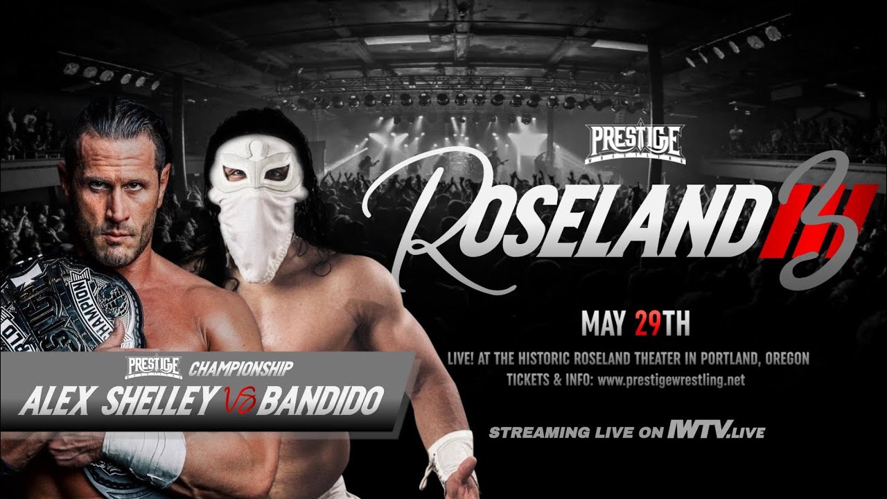 FULL MATCH: Alex Shelley vs Bandido (Prestige Wrestling Championship - Roseland 3) - YouTube