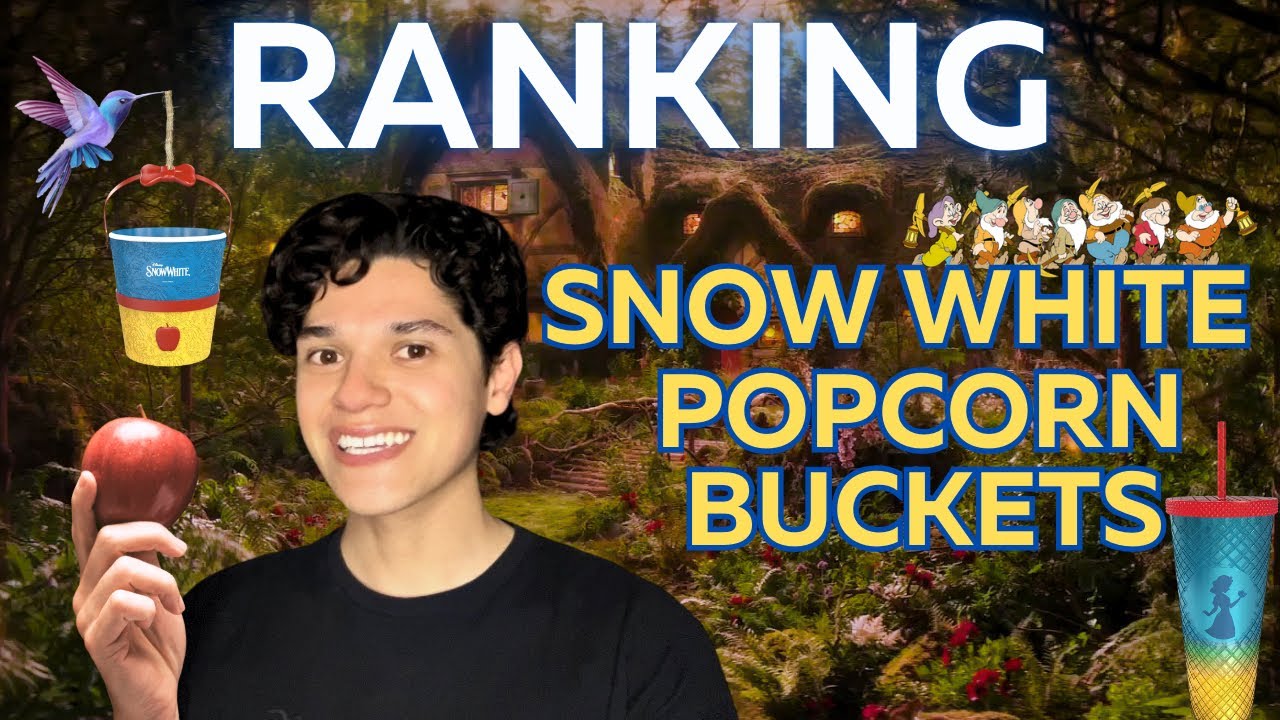 Ranking SNOW WHITE Popcorn Buckets! - YouTube
