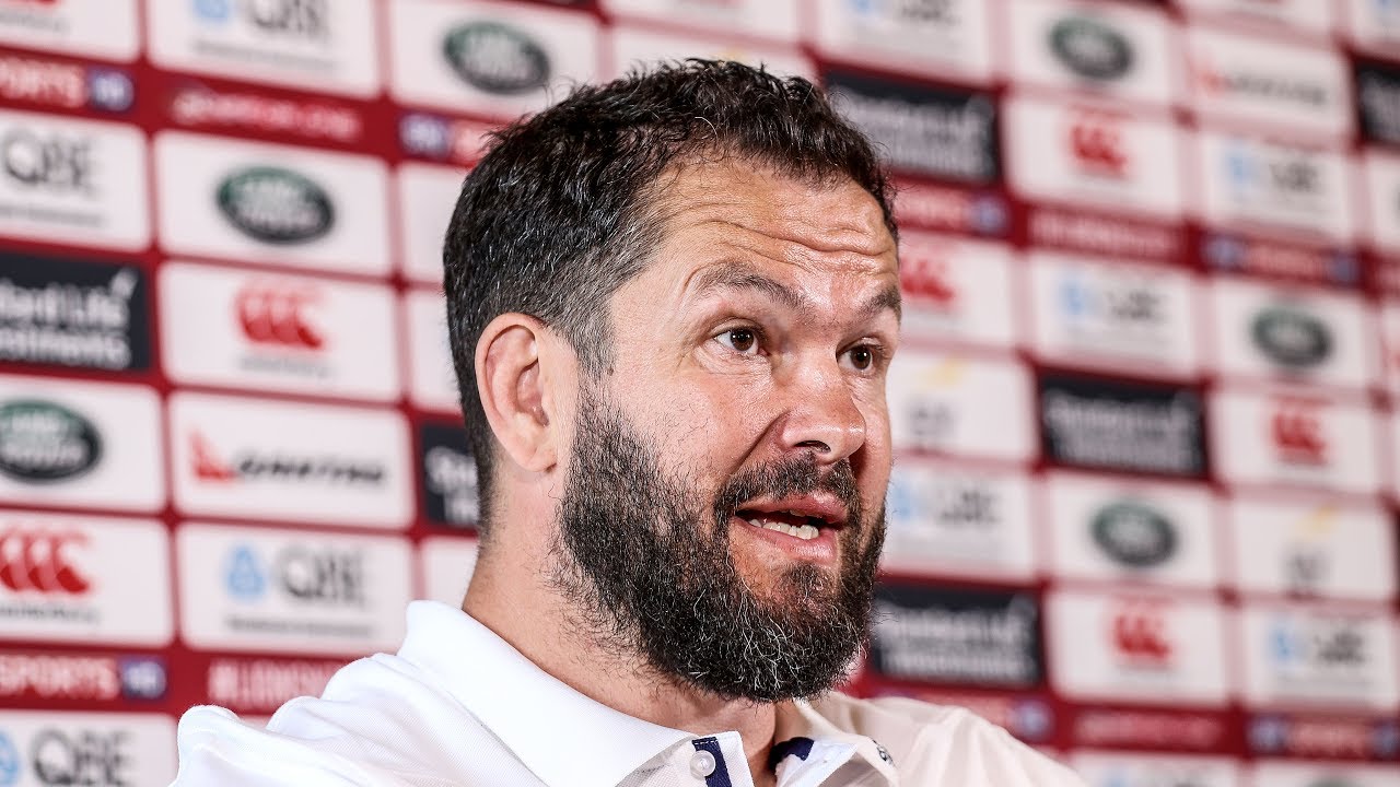Press Conference: Andy Farrell impressed by training intensity | Lions ...