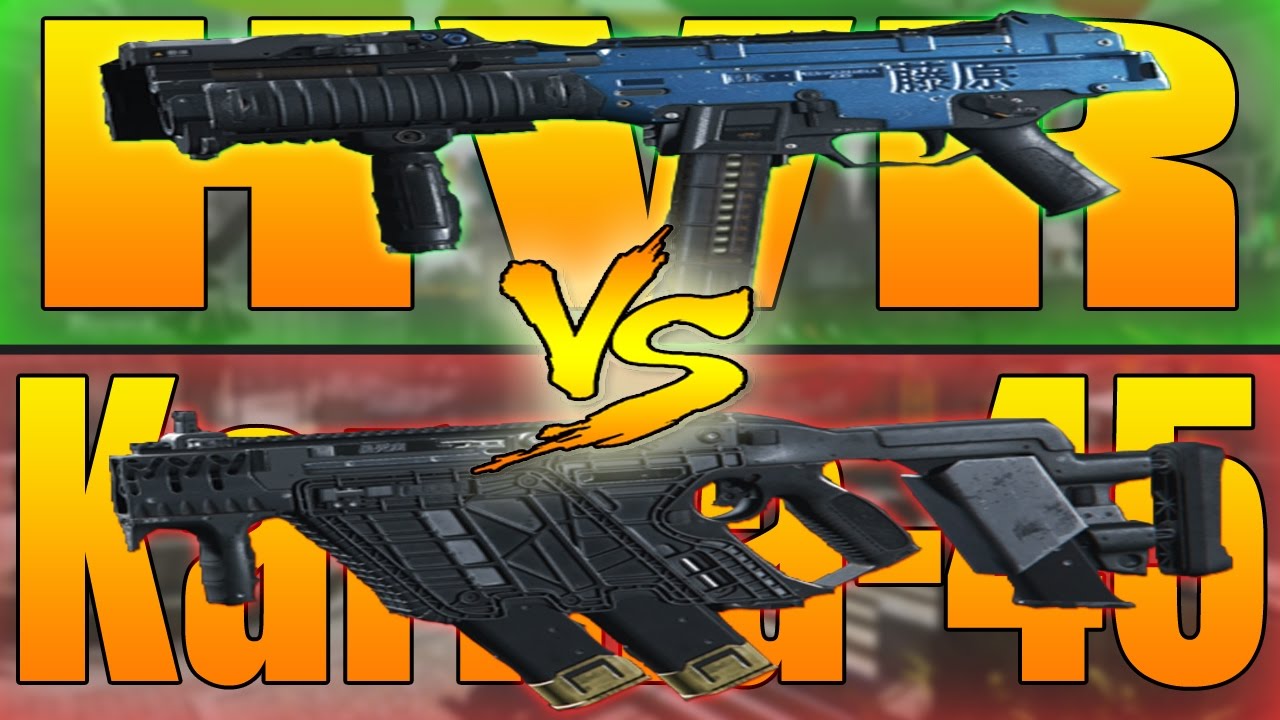HVR VS Karma-45 (Call of Duty Infinite Warfare Weapons Versus) - YouTube