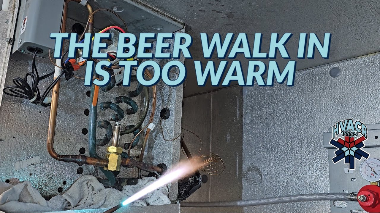 THE BEER WALK IN IS TOO WARM - YouTube