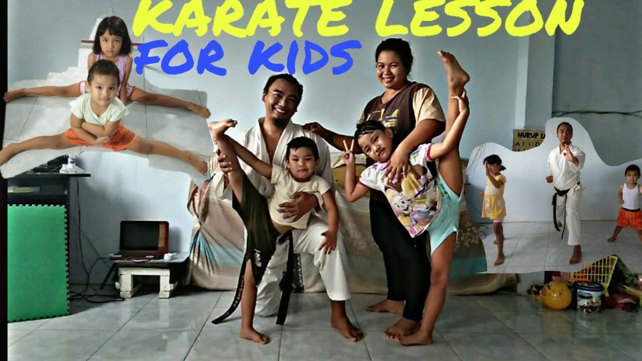 Karate Lesson for kids/Latihan Karate anak - YouTube