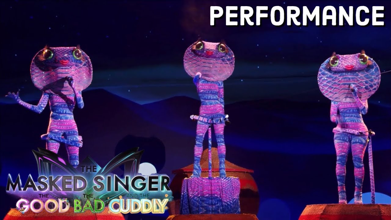 Queen Cobras sing “Leave The Door Open” | THE MASKED SINGER | SEASON 7 ...