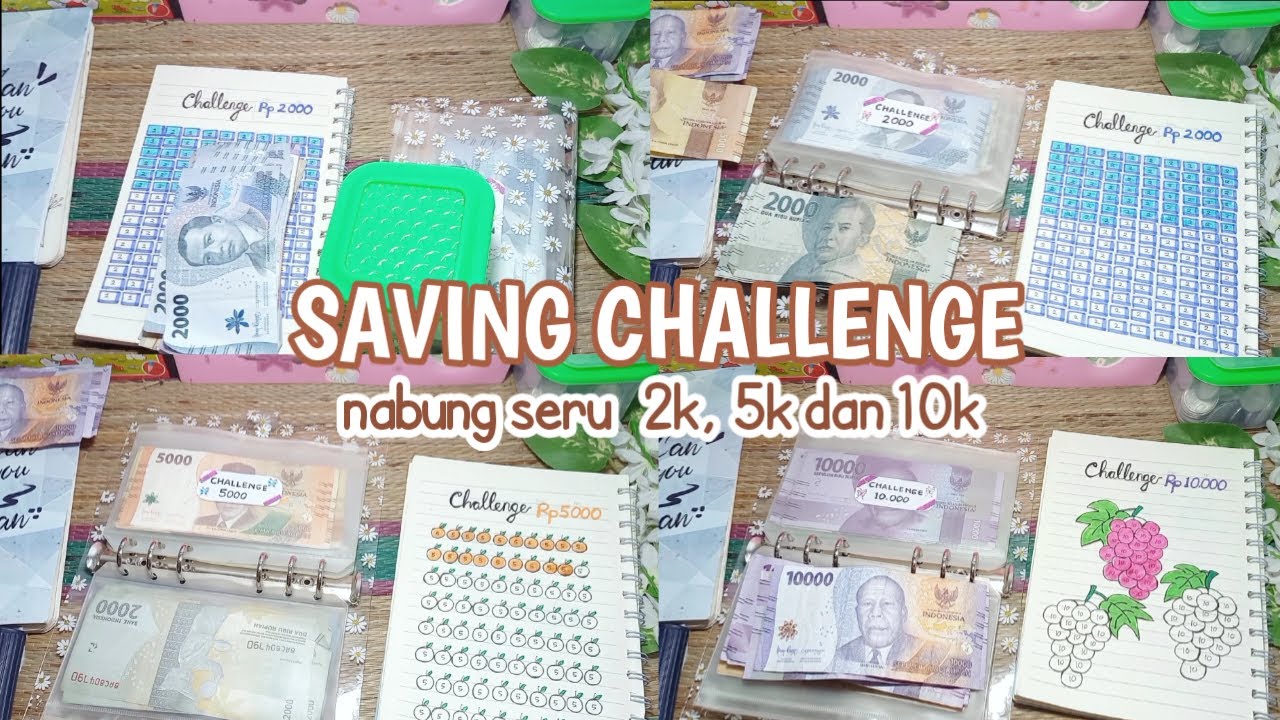 Update Saving Challenge | Tantangan Menabung Seru || Nabung Dari Sisa ...