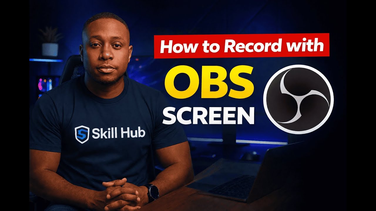 How To Record Screen With OBS - YouTube