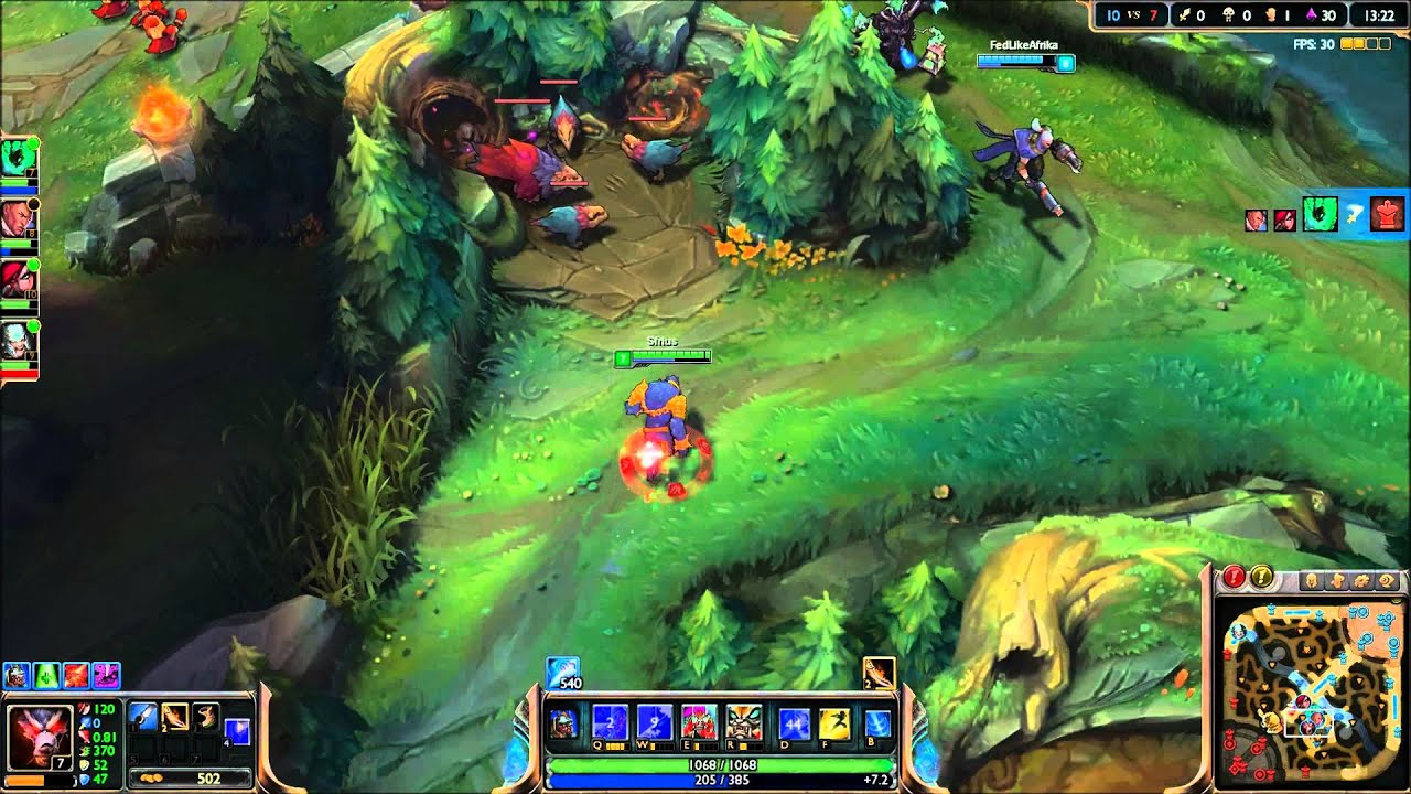 Warwick - Jungling - Build 3/23/2015 - YouTube