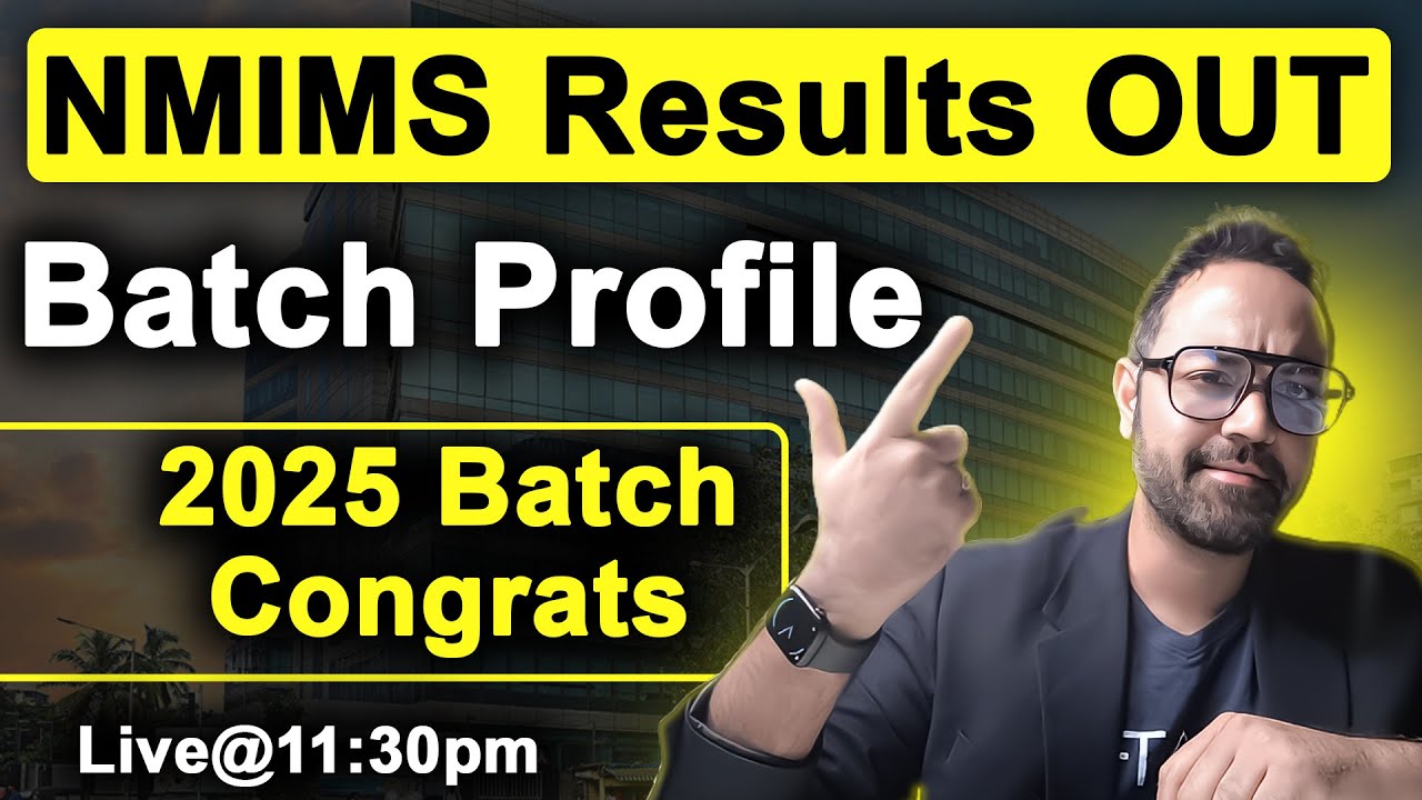 NMIMS Results OUT | Congratulations to all NMIMS Batch 25- 27 ...