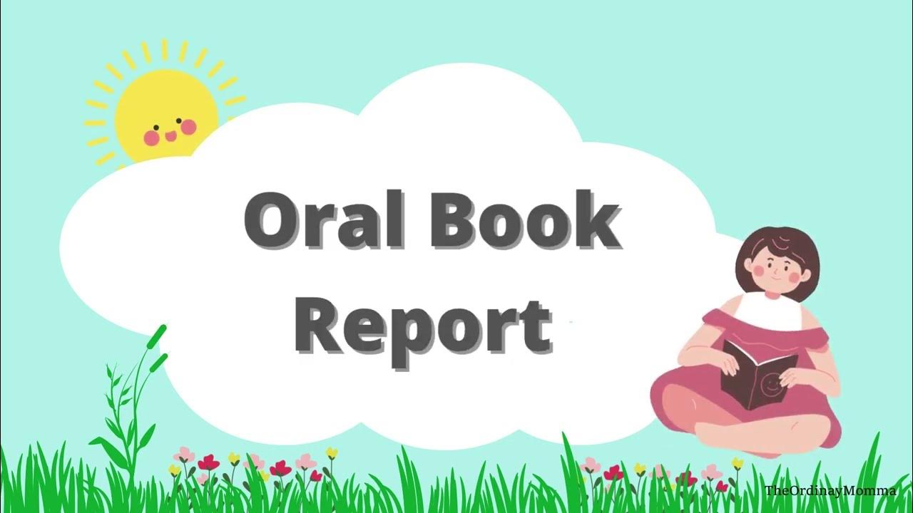 Ano ang Oral Book Report? / What is an Oral Book Report ? - YouTube