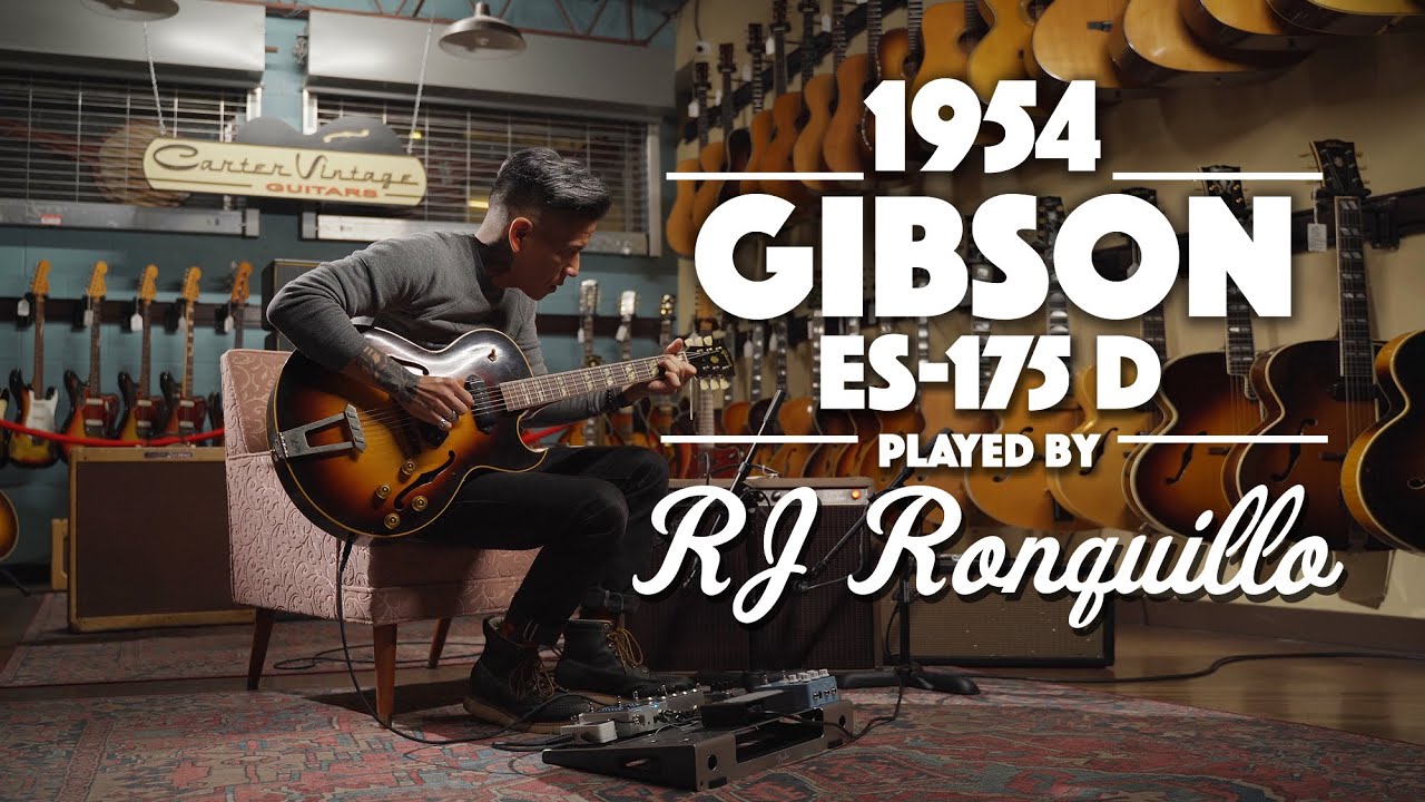1954 Gibson ES-175D played by RJ Ronquillo - YouTube