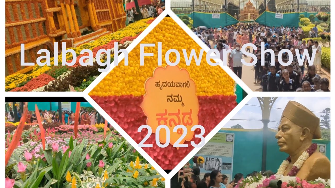Lalbagh Flower show 2023/Vidhana Soudha, Kengal Hanumanthaiah Special ...