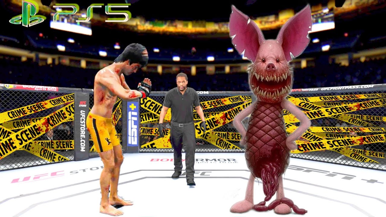 UFC4 Bruce Lee vs. Mini Pig EA Sports UFC 4 - YouTube